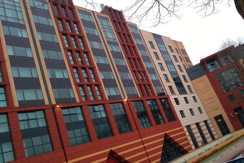 Midnight reflections on Disney’s Hotel New York – The Art of Marvel ...