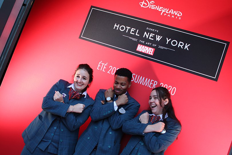 Midnight reflections on Disney’s Hotel New York – The Art of Marvel ...