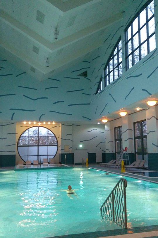 Midnight reflections on Disney’s Hotel New York – The Art of Marvel ...