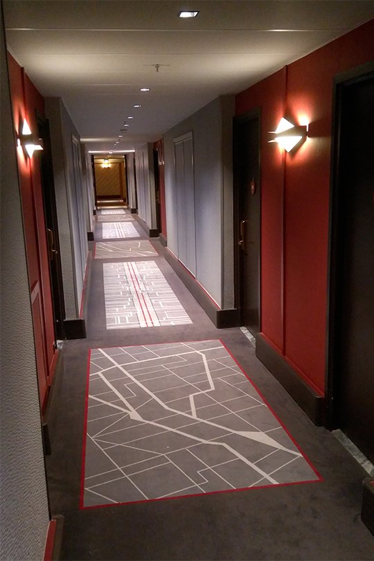 Midnight reflections on Disney’s Hotel New York – The Art of Marvel ...