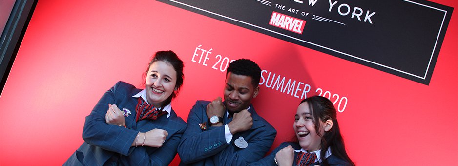 Midnight reflections on Disney’s Hotel New York – The Art of Marvel ...