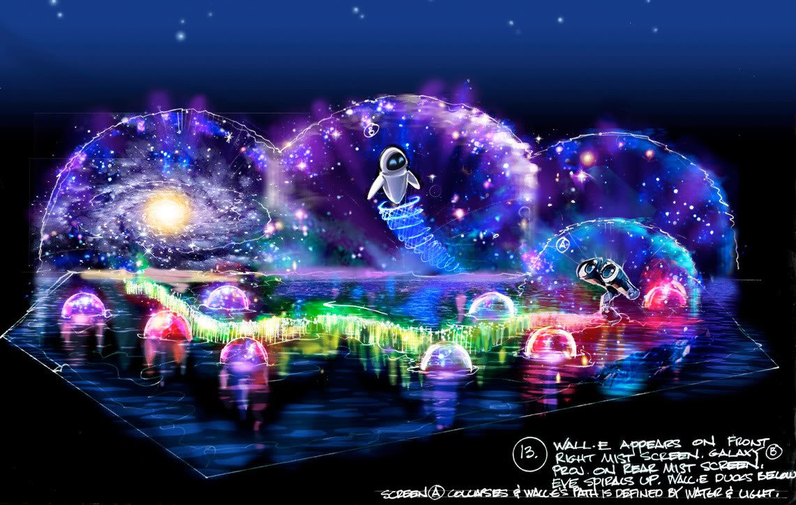 The World of Color - Concept Art - Designing Disney